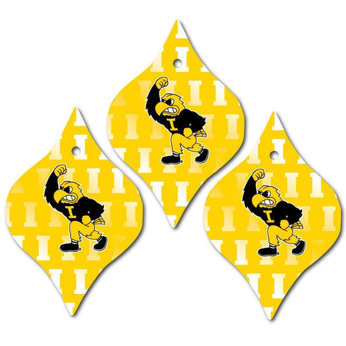 University of Iowa Hawkeyes Tapered Ornament | VictoryStore ...