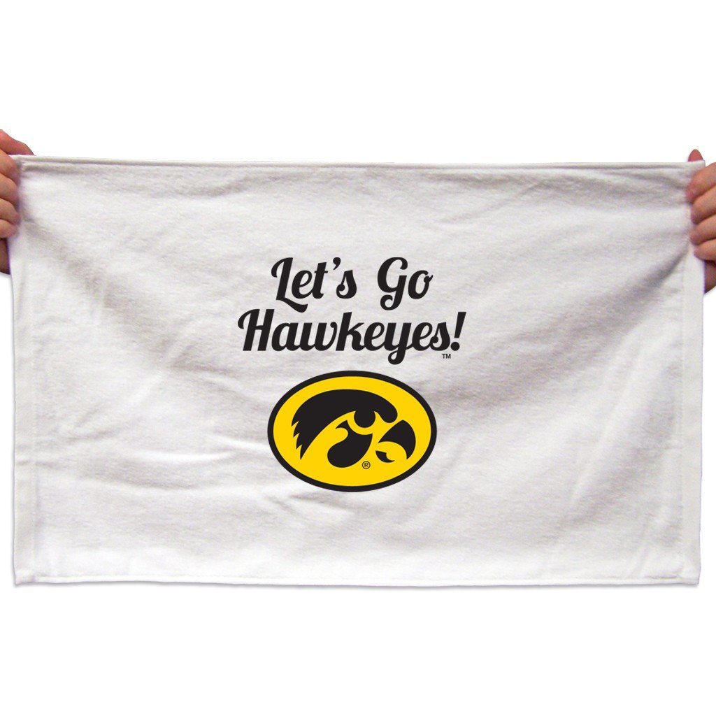 Let's Go Iowa Hawkeyes! Rally Towel Set | VictoryStore – VictoryStore.com
