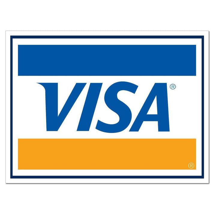 Visa Credit Card Sign or Sticker | VictoryStore – VictoryStore.com