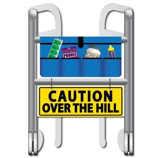 Over the Hill 40th Birthday Card | Celebrate the Big 4-0 in Style ...