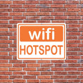 Wi-Fi Hotspot Sign or Sticker | VictoryStore – VictoryStore.com