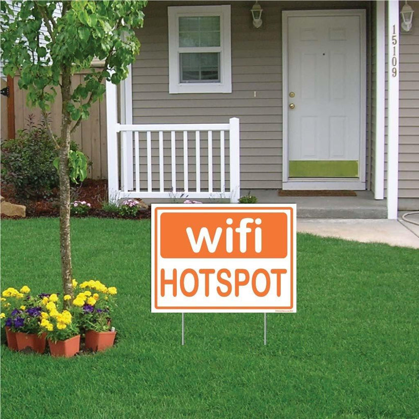 Wi-Fi Hotspot Sign or Sticker | VictoryStore – VictoryStore.com
