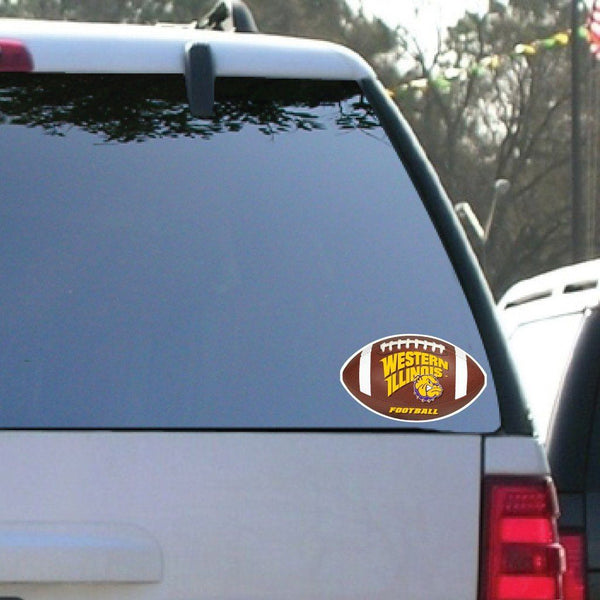 Western Illinois Football Window Decal | VictoryStore – VictoryStore.com