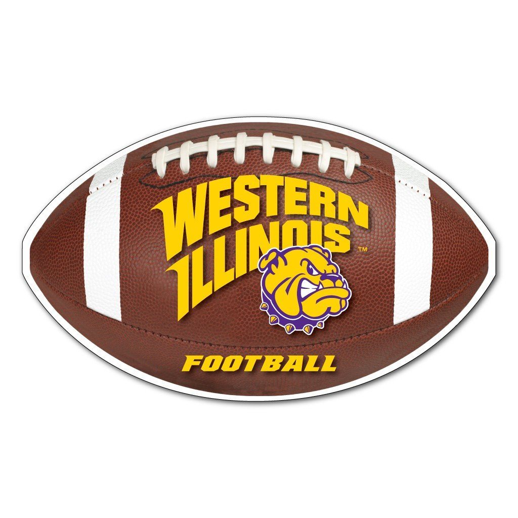 Western Illinois Football Shaped Magnet | VictoryStore – VictoryStore.com