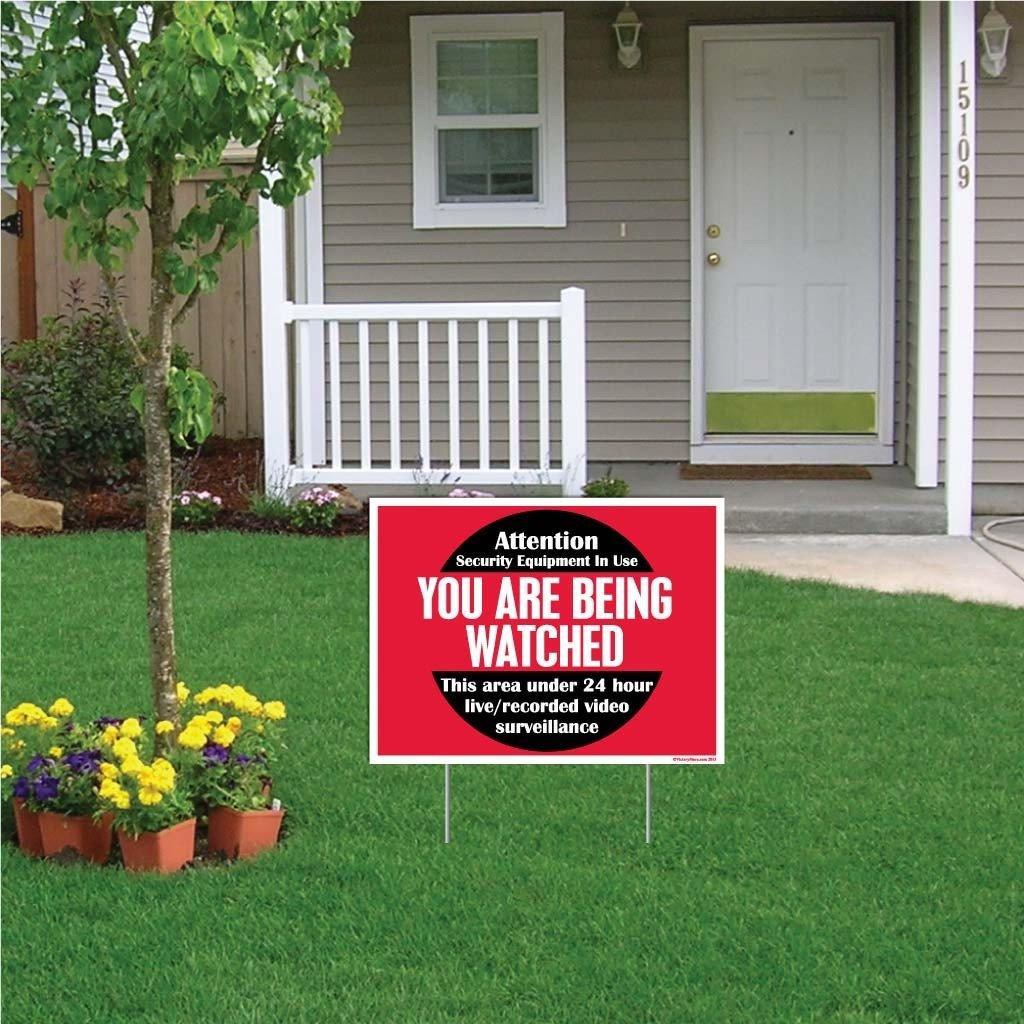 You Are Being Watched Sign/Sticker | VictoryStore – VictoryStore.com
